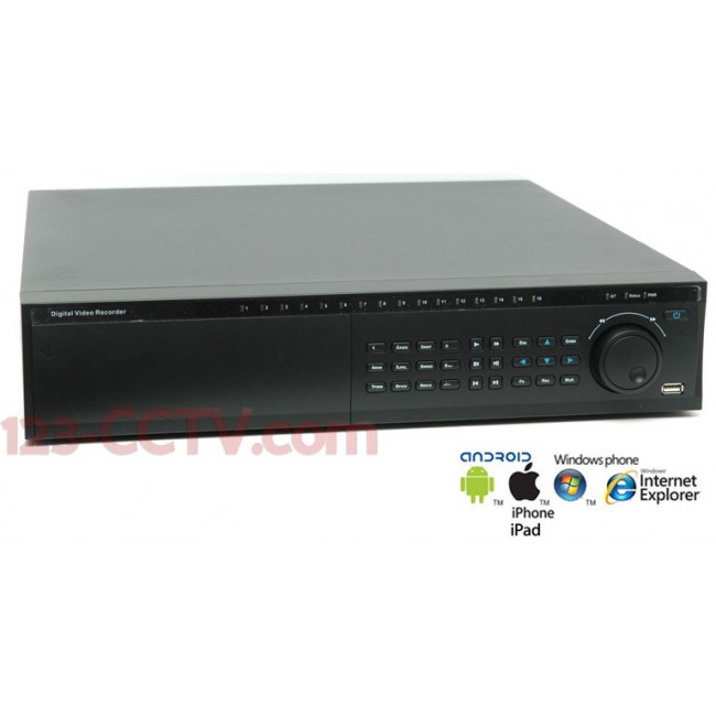 8 Channel Surveillance Digital Video Recorder, High Capacity