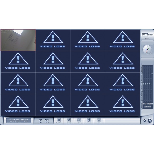 DiGiCam 16 Channel PC DVR Card, Full D1 480fps