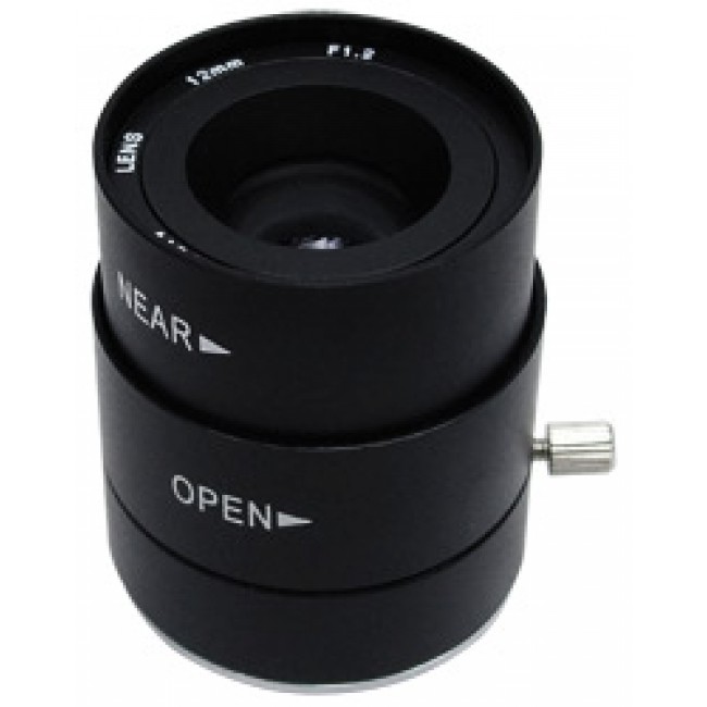 12mm Fixed iris Lens