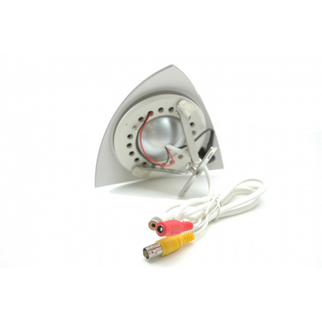 Corner Camera with Microphone, Infrared, Wide Angle Lens