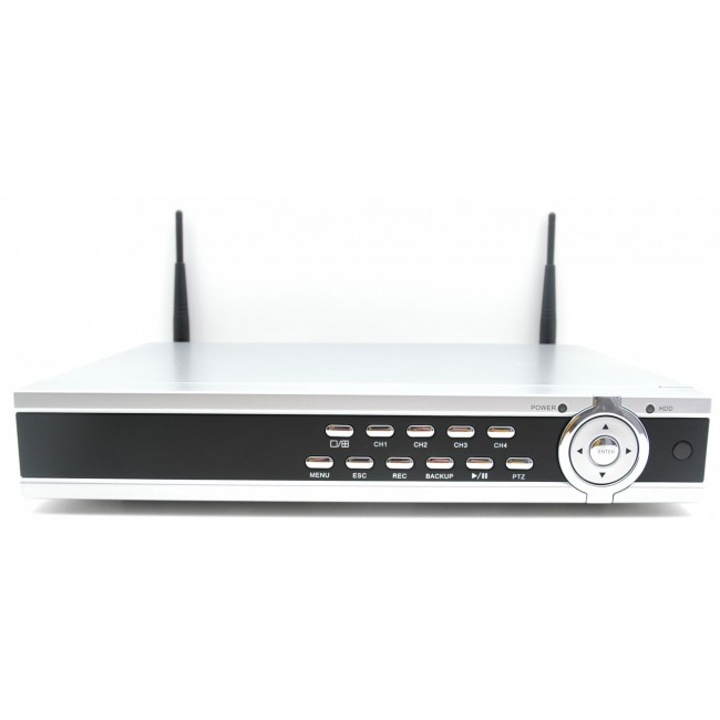 Wireless Camera System with 4 Cameras