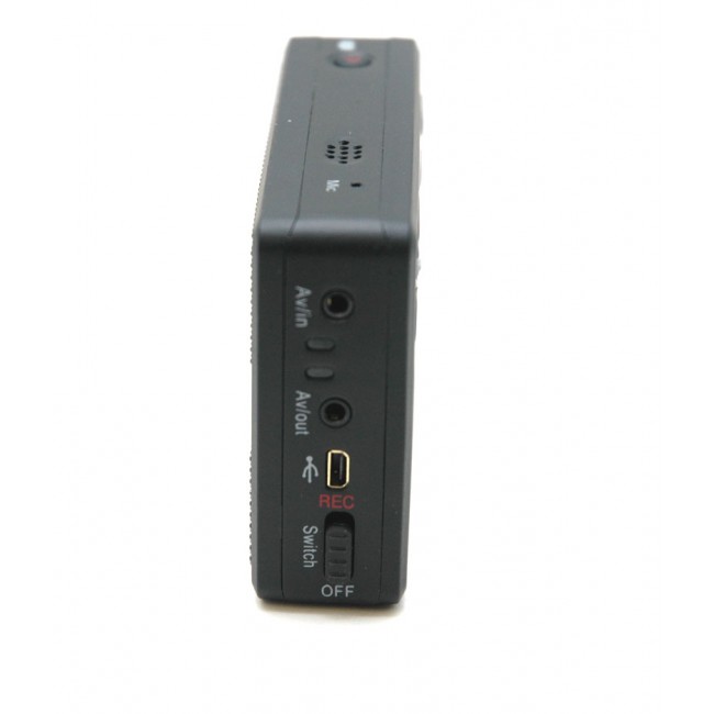 Portable DVR with Hidden Camera for Body Worn Use
