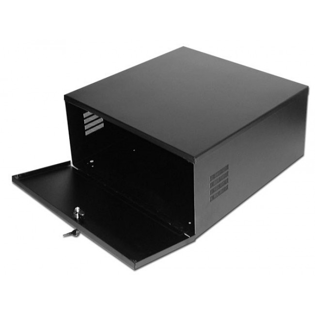 DVR / VCR Desktop Security Lockbox w/ Fan
