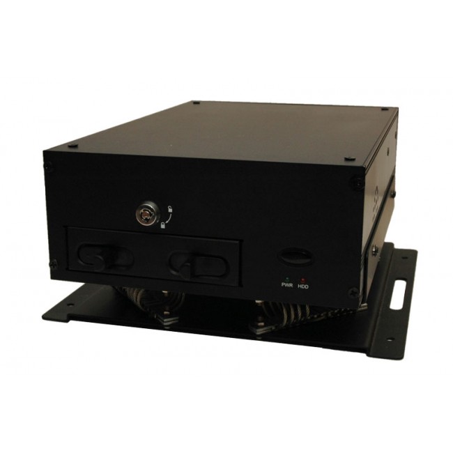 4 Channel Mobile DVR with 1 Audio Input Time Lapse 30fps MJPEG