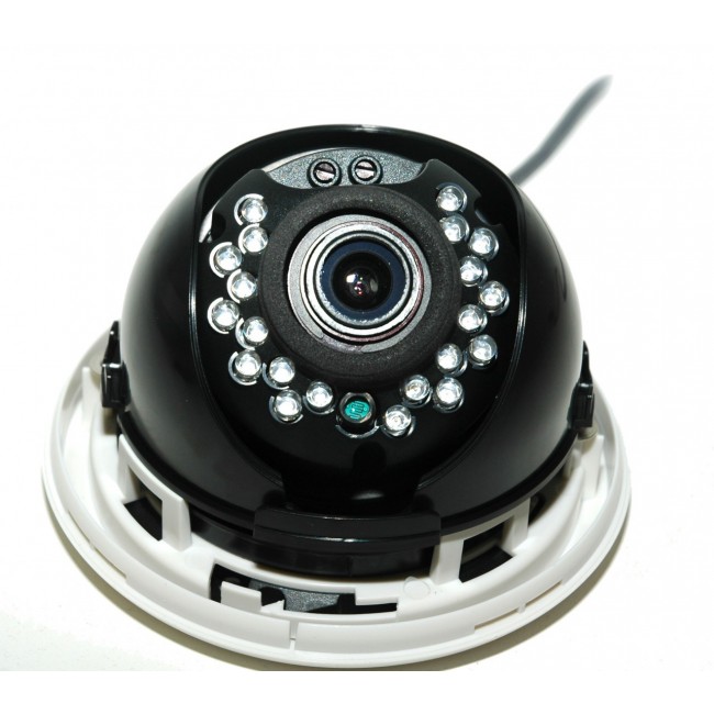 600TVL High Resolution Dome Camera with Varifocal Zoom Lens and IR ...