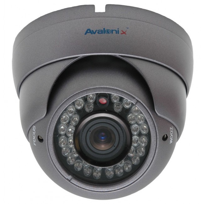 Outdoor Dome Camera 700 TVL Vandal Proof with Zoom Lens
