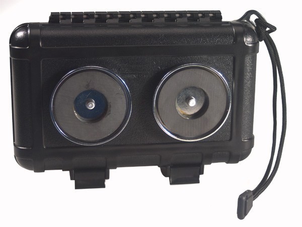 Large Weatherproof Magnetic Box for GPS units