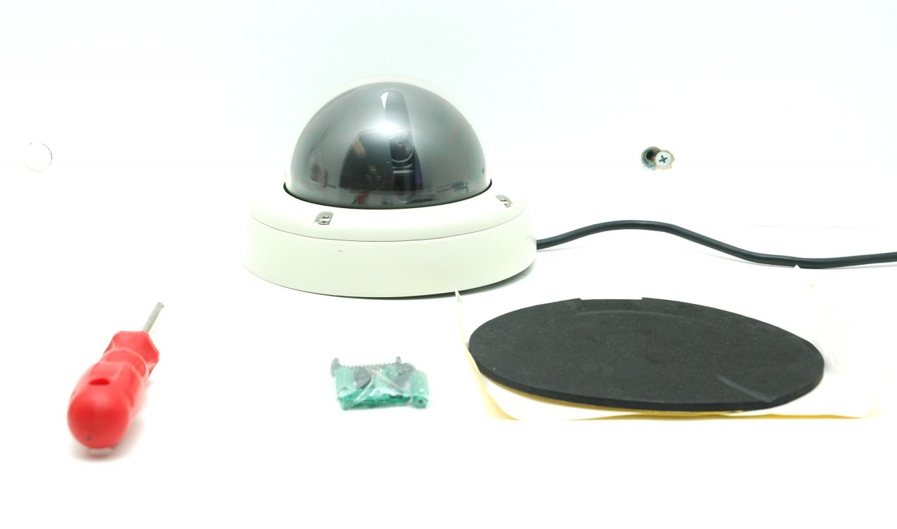 360 Degree Dome Camera with Built-in Microphone, Audio
